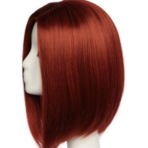 Accessories | Elle Auburn Red Middle Part Bob Wig Nwt | Poshmark